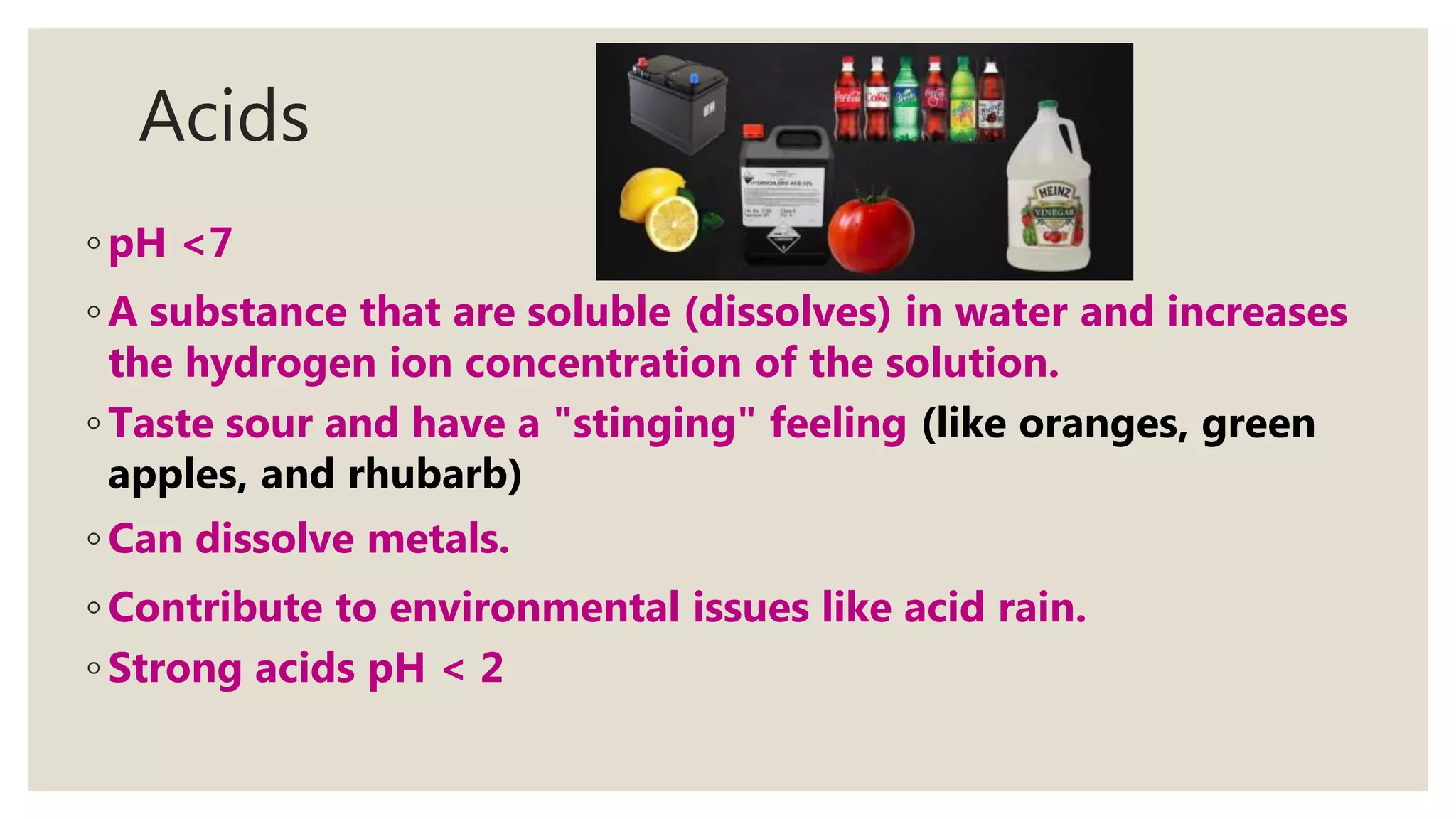 Acids & bases | PPT