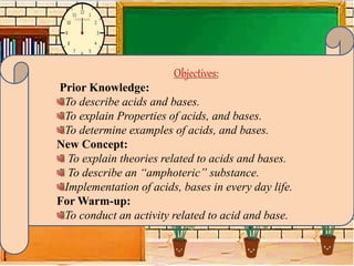 Acids and bases | PPT