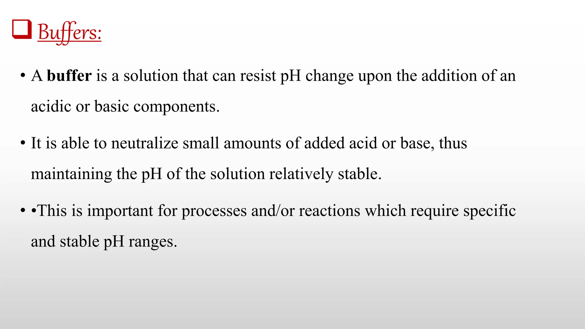 Acids, Bases And Buffers Pharmaceutical Inorganic chemistry UNIT-II ...
