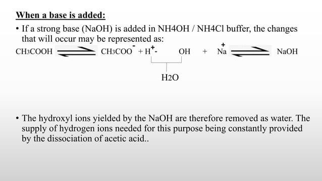 Acids, Bases And Buffers Pharmaceutical Inorganic chemistry UNIT-II (Part-I) | PPTX