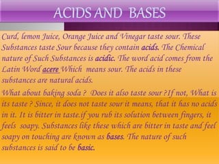 Acids, bases and salts | PPT