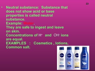 Acids, bases and salts | PPT