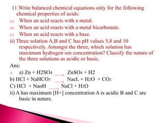 Acids bases and salts | PPT