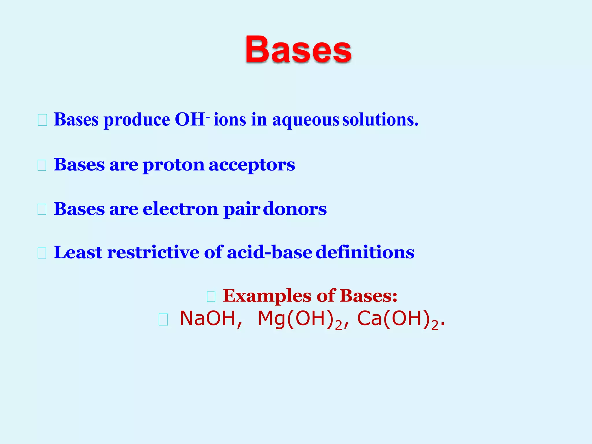 Acids, Bases and Salts | PPTX