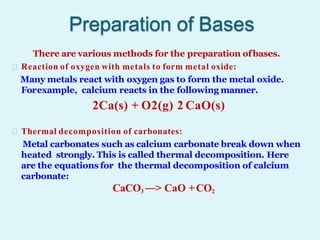 Acids, Bases and Salts | PPTX