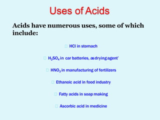 Acids, Bases and Salts | PPTX
