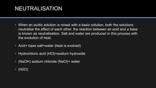 Acids,bases and salts | PPTX