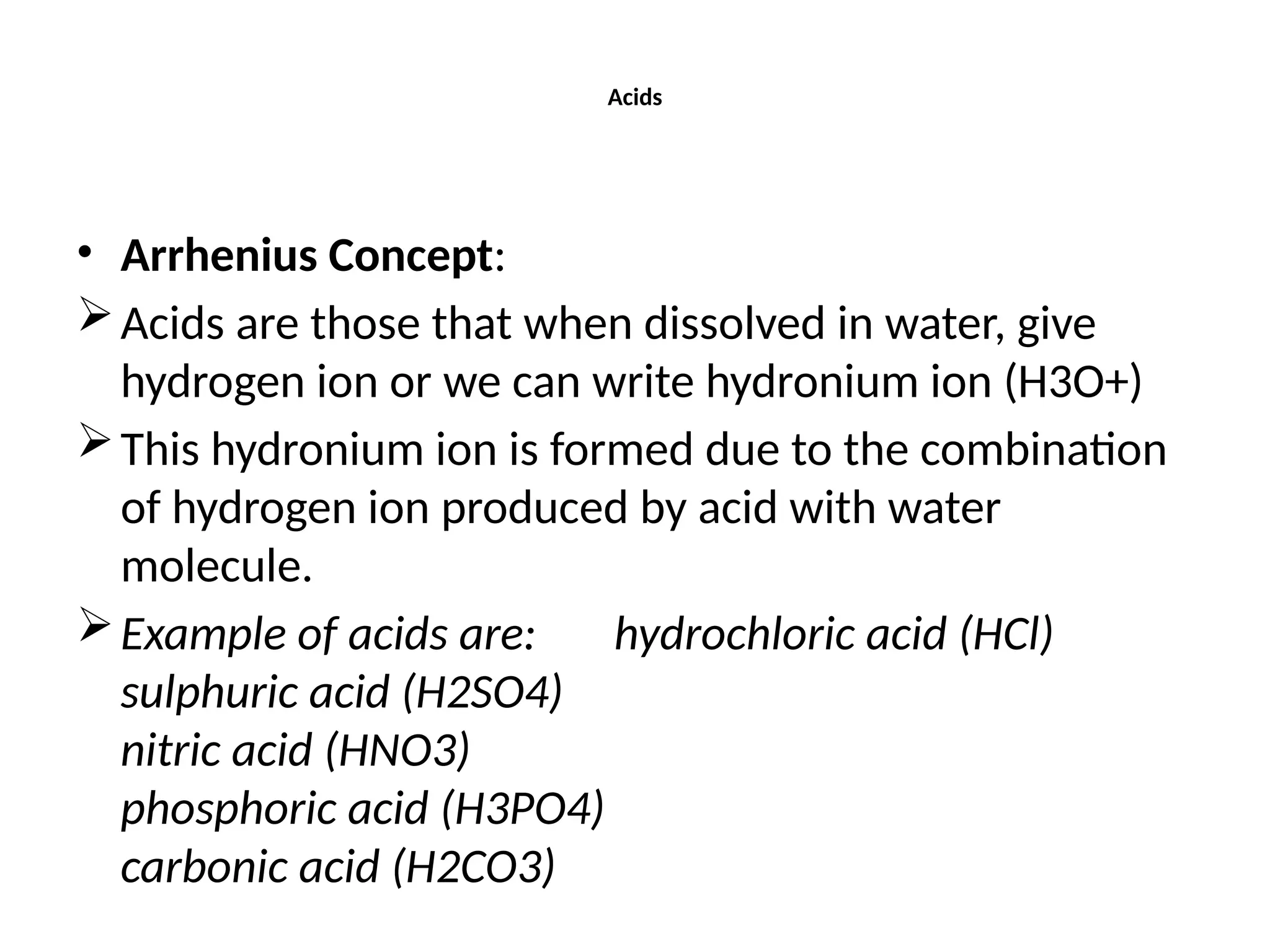 Acids, Bases and Salts.pptx class 10 notes | PPTX