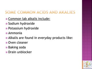 Acids bases and indictors . BASIC IDEAS | PPT