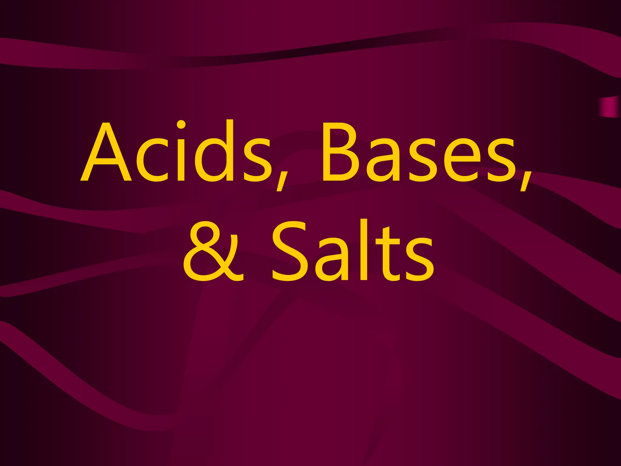 Acids Bases and Salts powerpoint , department of biochemistry | PPT