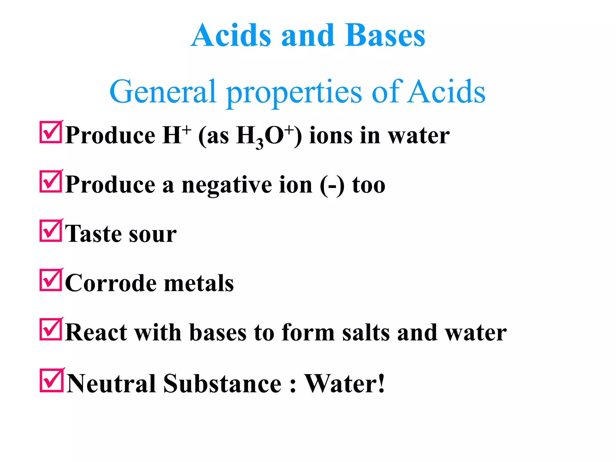 Acids, bases & aromaticity | PPTX