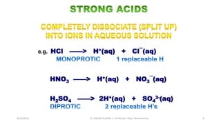 Acids bases buffers and disorders by dr. ashok kumar j | PDF