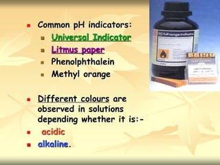 Acids & Bases Introduction.ppt for businees stufeens | PPT