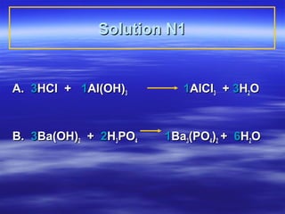 Acids, bases + neutralization | PPS
