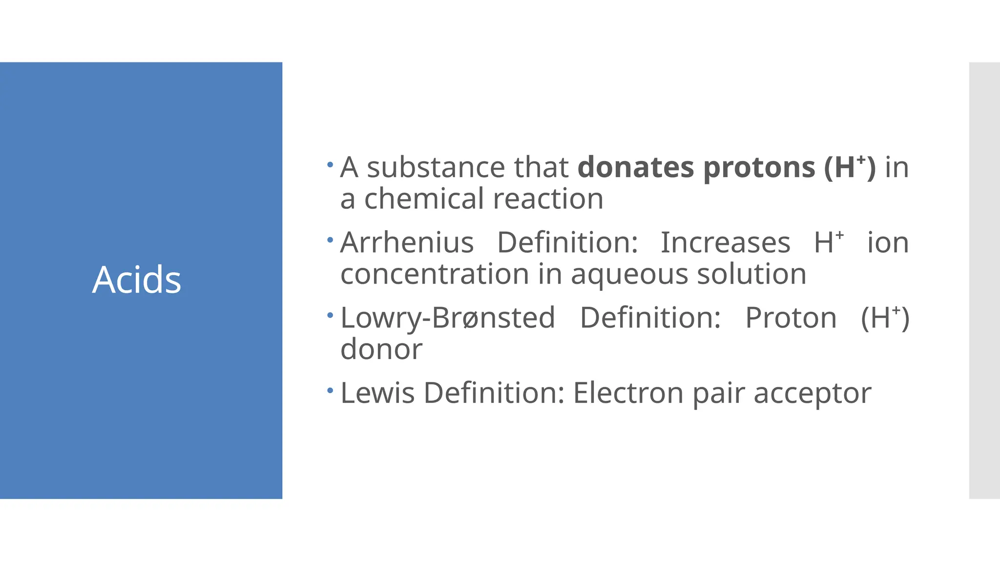 Acids, Bases, Buffers & Henderson-Hasselbalch Equation – A Conceptual ...