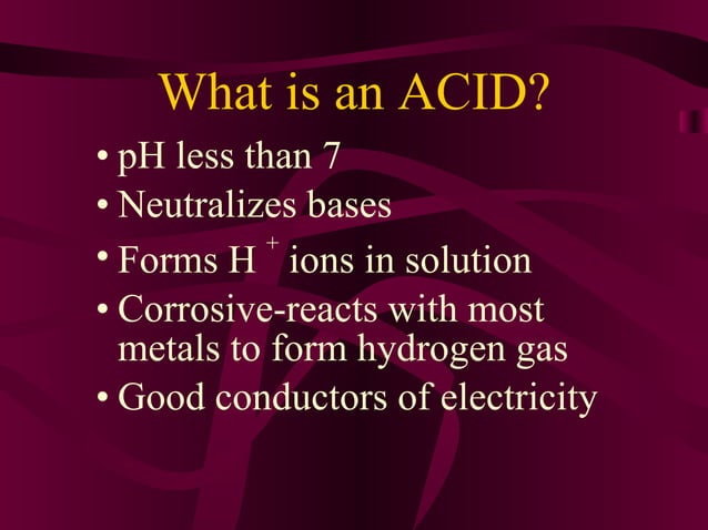 Acids, bases, & salts | PPT | Chemistry | Science