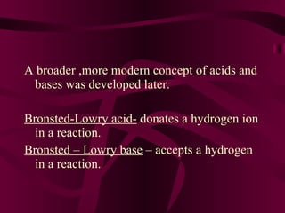 Acids, bases, & salts | PPT | Chemistry | Science