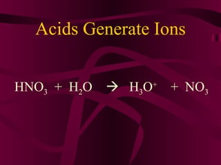 Acids, bases, & salts | PPT | Chemistry | Science