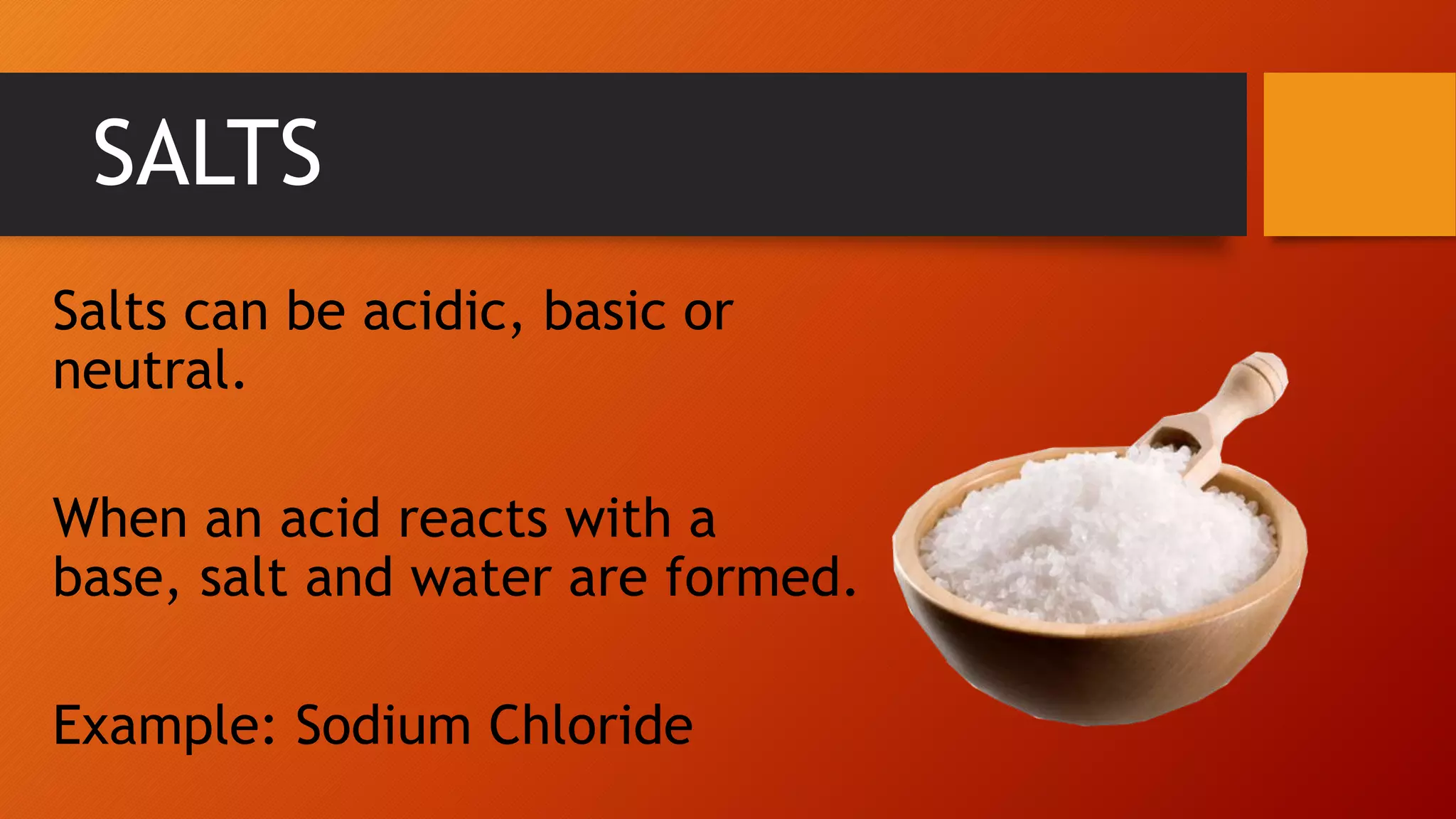 Acids, bases and Salts | PPTX