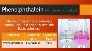 Acids, bases and Salts | PPTX