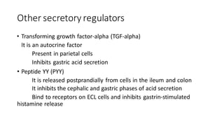 ACID SECRETION (1).pptx | Digestive Disorders | Diseases and Conditions