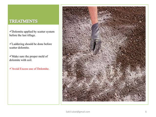 Acid soil amendment through liming | PPTX