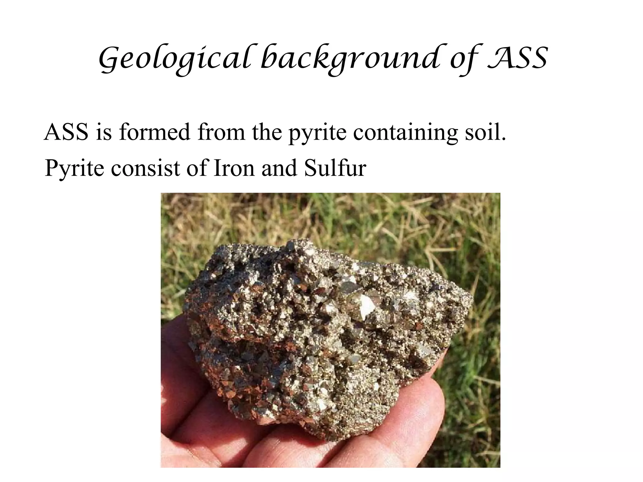 Acid soil and impacts in sri lanka | PPTX