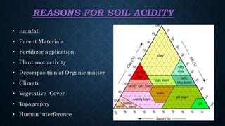Acid soil and it's reclamation | PPTX
