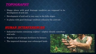 Acid soil and it's reclamation | PPTX