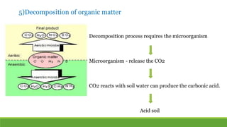 Acid soil formation and classification of acid soil in india | PPTX