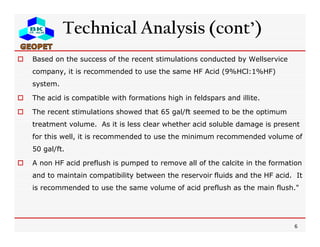 Acid stimulation treatment in oil and gas | PDF