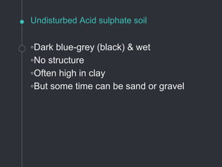 Acid sulphate soil | PDF