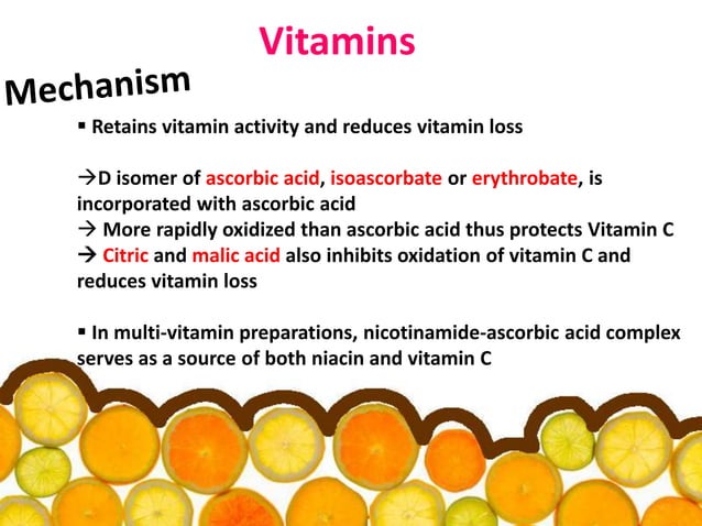 Food Acidulants | PPSX