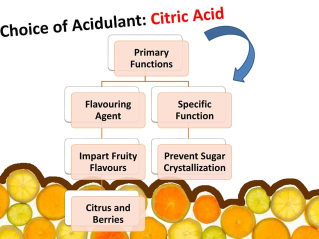 Food Acidulants | PPSX