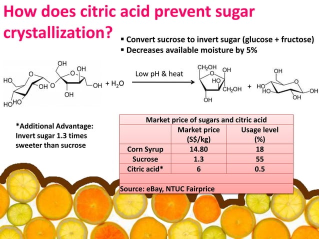 Food Acidulants | PPSX