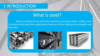Steel making process assignment | PPTX