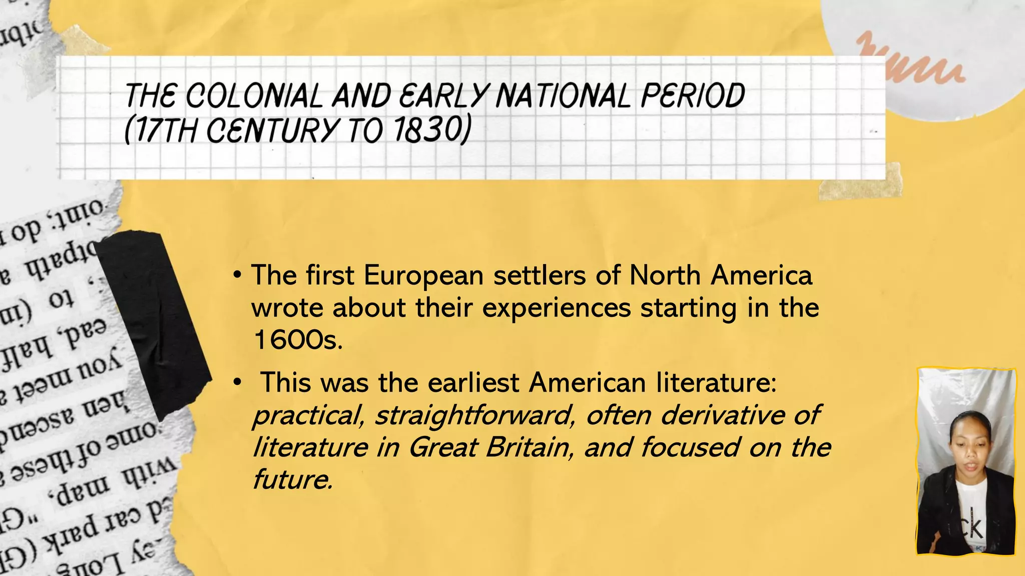Introduction to American Colonial Period | PDF