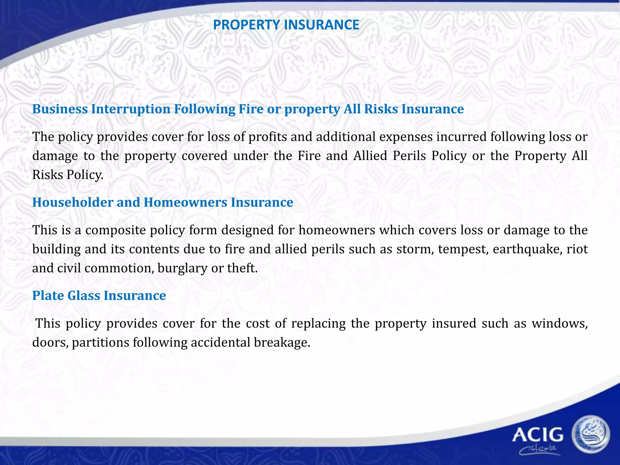 ACIG PORTFOLIO | PPTX