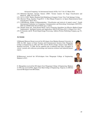 SEGMENTATION USING ‘NEW’ TEXTURE FEATURE | PDF