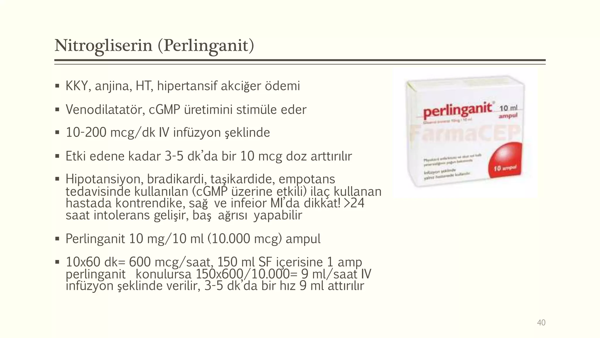 ACİL SERVİSTE SIK KULLANILAN İLAÇLAR Erkan.pptx