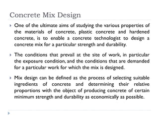 Aci mix design very good | PDF