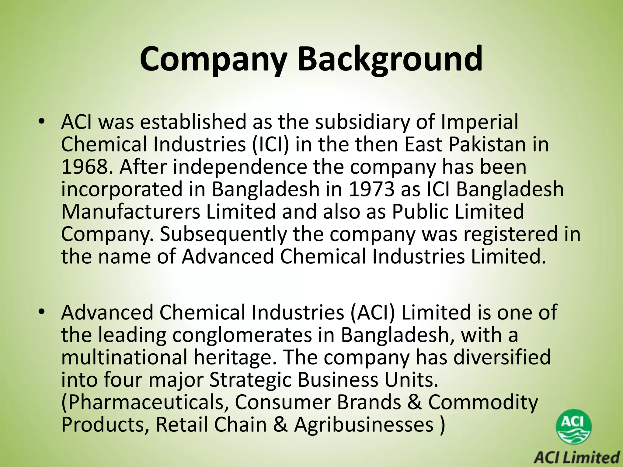 ACI MOSQUITO COIL | PPTX