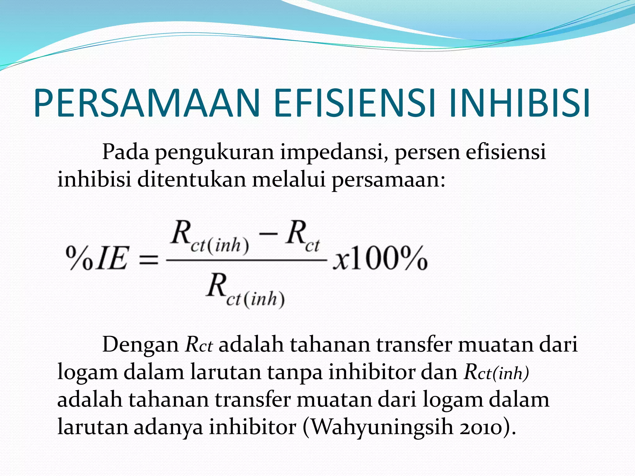 Ac impedance measurement oleh wahyudin | PPTX
