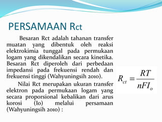 Ac impedance measurement oleh wahyudin | PPTX