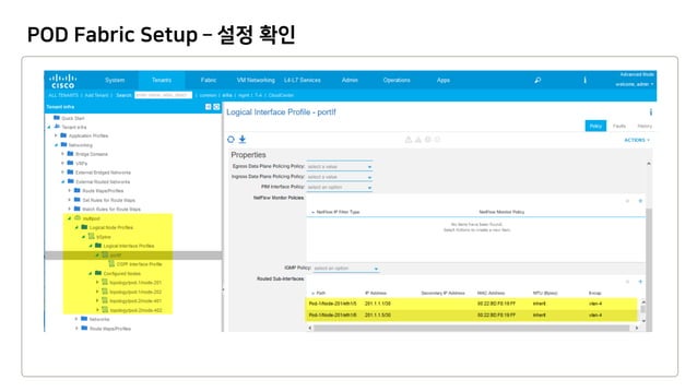 ACI MultiPod 구성 | PDF