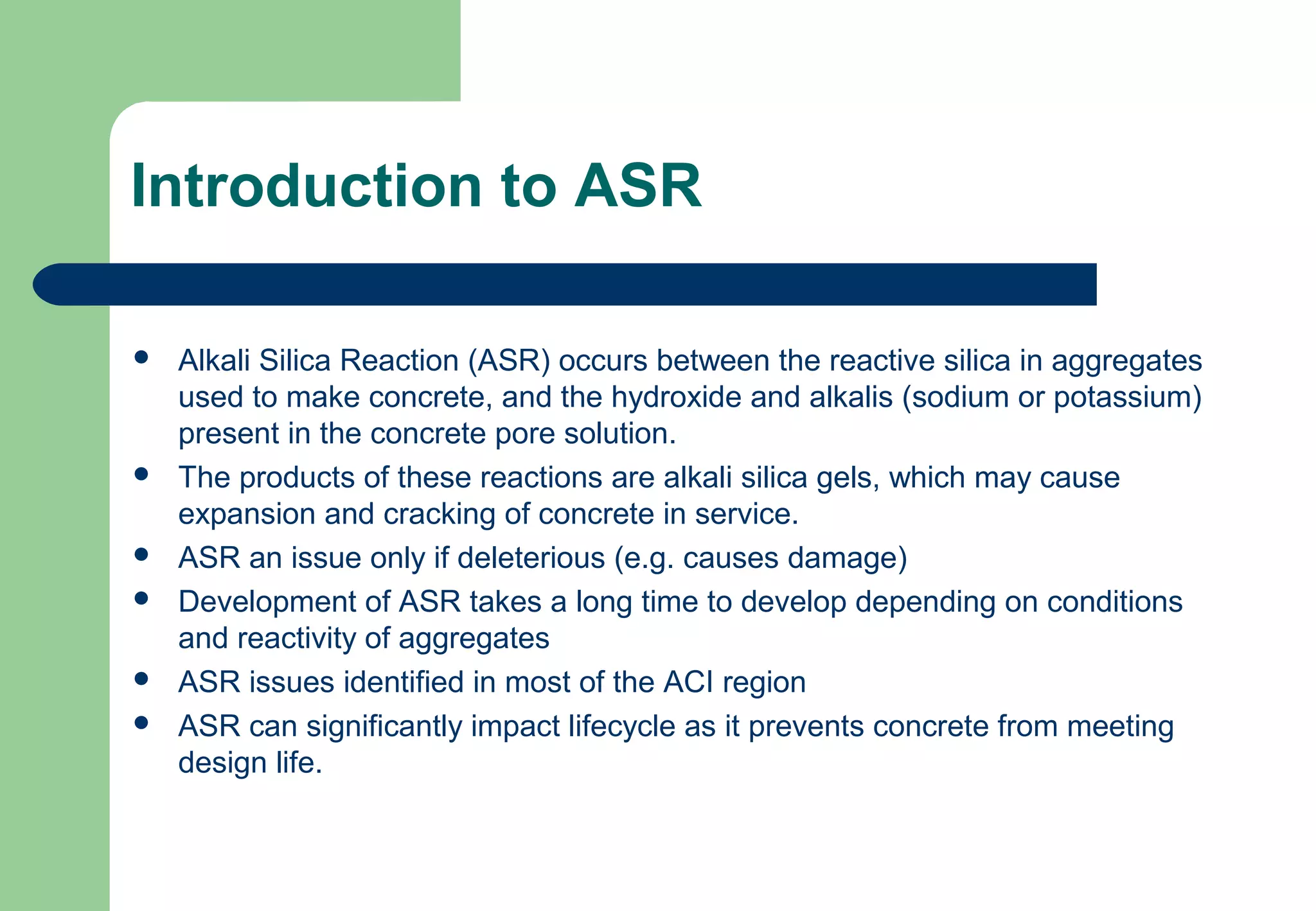 New ASR in concrete Control Strategies | PPT