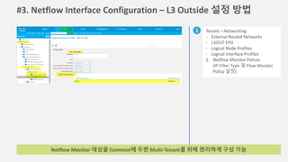 ACI Netflow 구성 가이드 | PDF