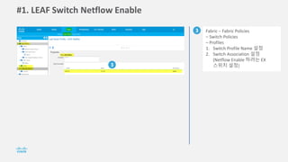 ACI Netflow 구성 가이드 | PDF