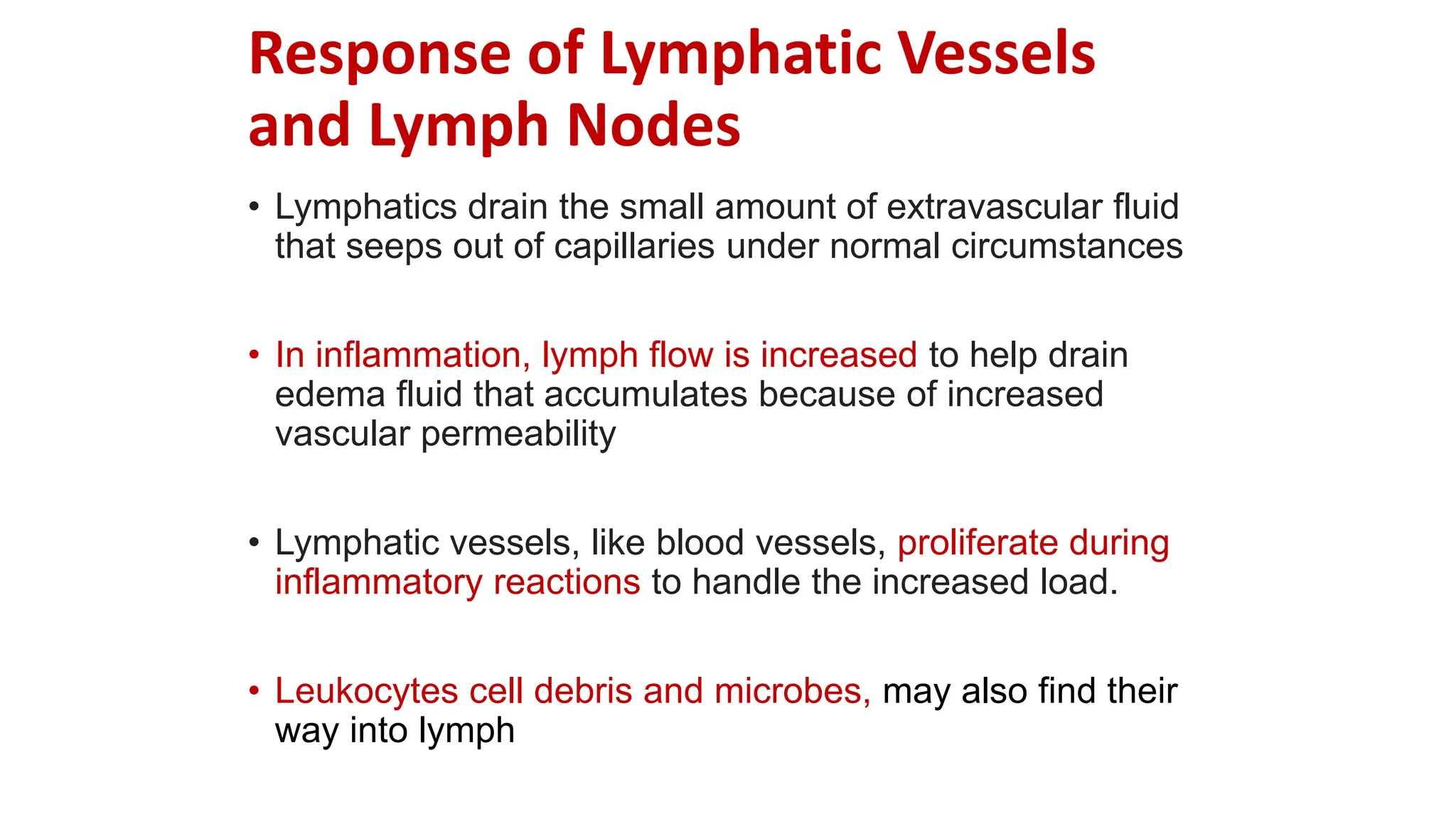 ACUTE INFLAMMATION- CHEMICAL MEDIATORS AND ROLE OF LYMPHATICS AN OVER ...