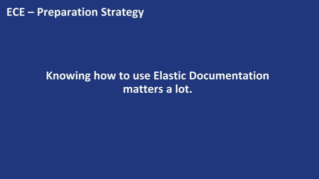Acing the Elastic Certified Engineer Exam | PPTX | Computing ...